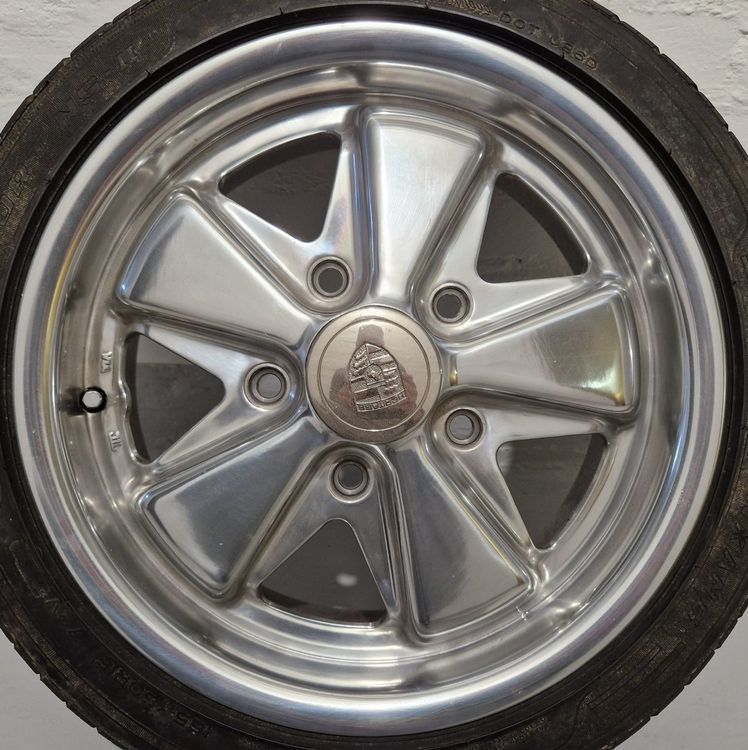 Felgen verchromt VW Käfer Golf mk1 mk2 Porsche 911 356 914 (Gebraucht ...