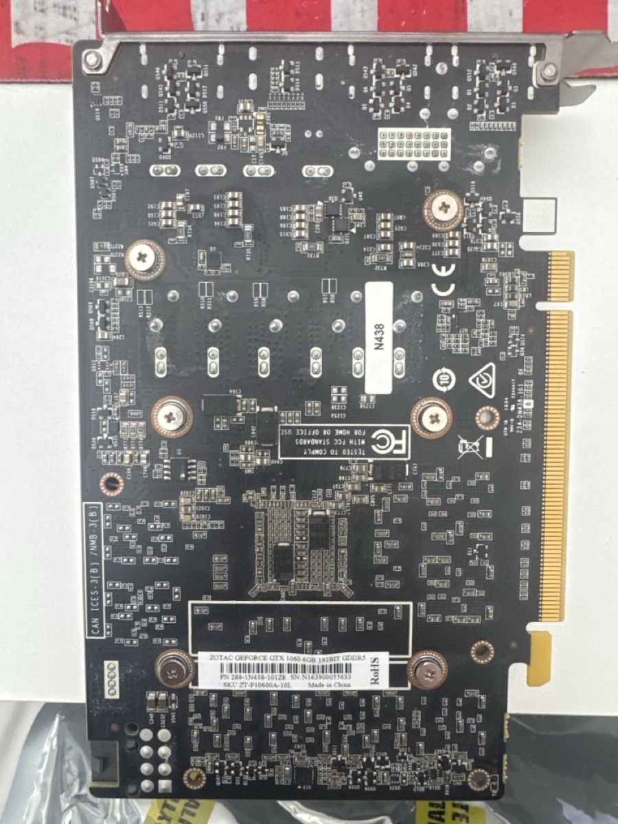 Carte graphique Zotac GeForce GTX 1060 6GB - occasion (D'occasion) à ...