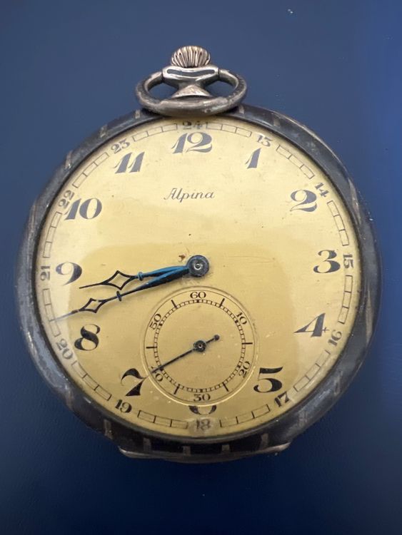 Alpina Taschenuhr echt Silber 49 mm (Gebraucht) in Pfeffingen für CHF 57 – mit Lieferung auf ...