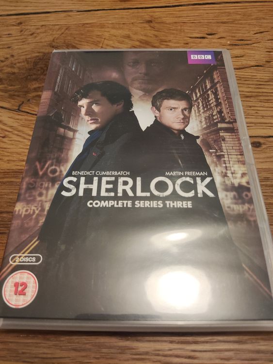 Sherlock - BBC - Series 3 mit Benedict Cumberbatch (DVD) (Gebraucht) in ...