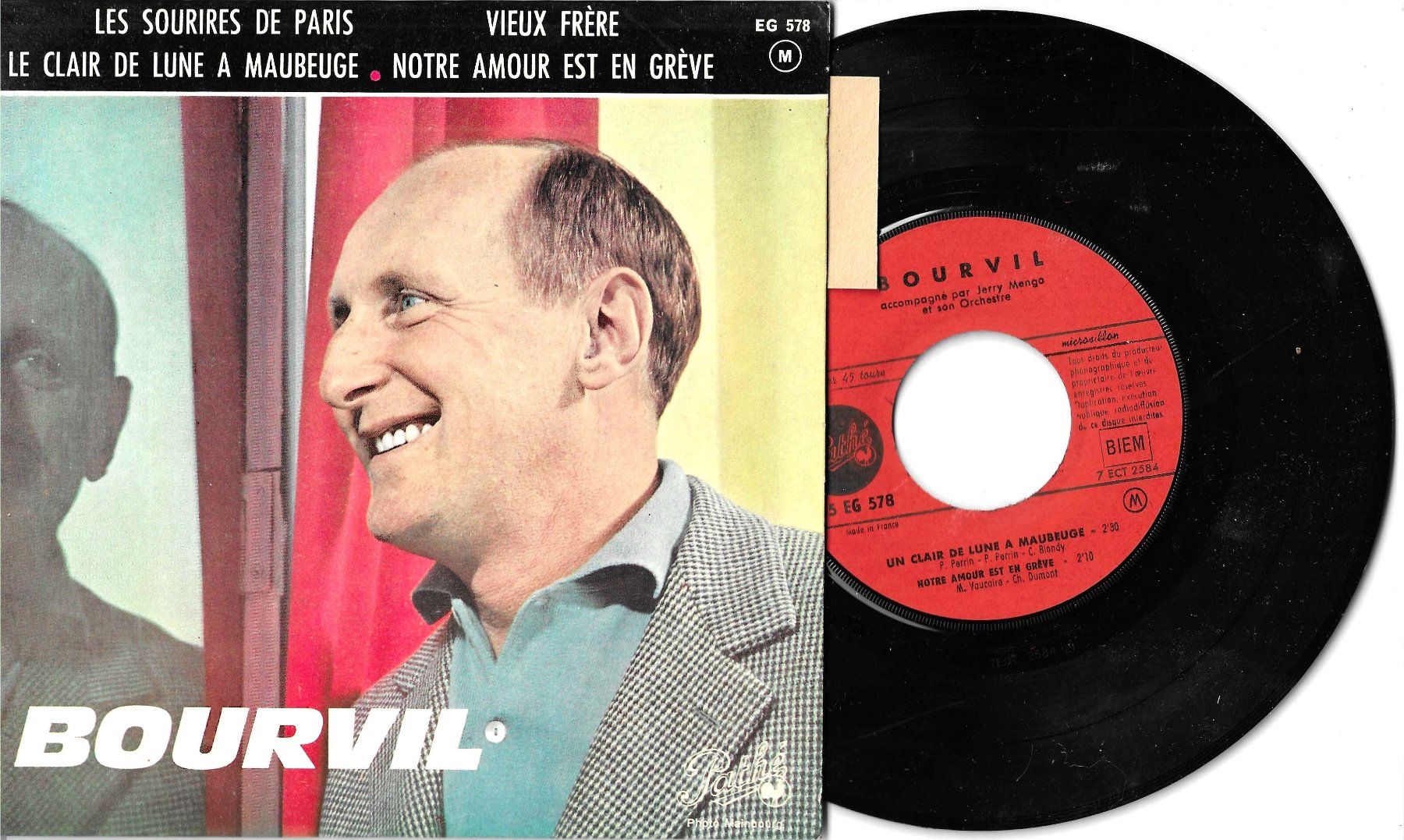 Bourvil EP - Le clair de lune à Maubeuge (Gebraucht) in Savagnier für CHF 3 – mit Lieferung auf ...