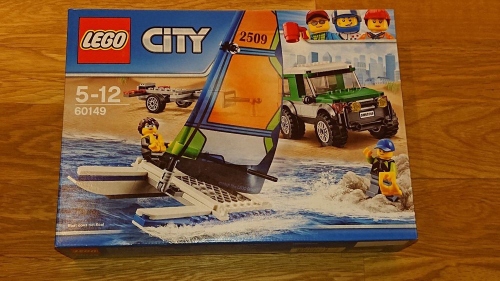 Lego Cityt/Town 60149 Geländewagen 4x4 mit Catamaran (Neu und ...
