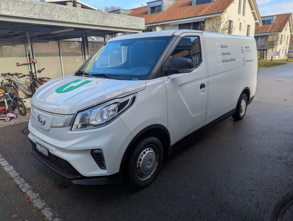 Maxus eDeliver Kastenwagen, 35 kWh, 200 Km Reichweite, 52kkm (Gebraucht ...