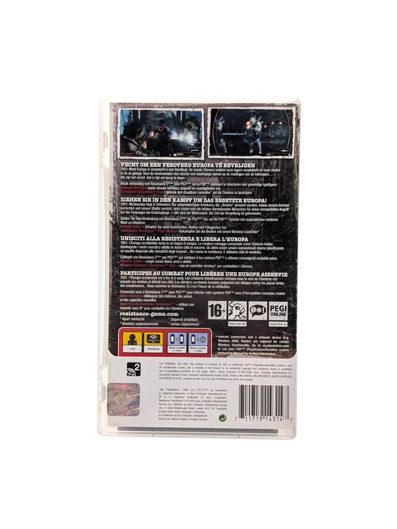 Resistance: Retribution PlayStation Portable (PSP) (Gebraucht) in Domat ...