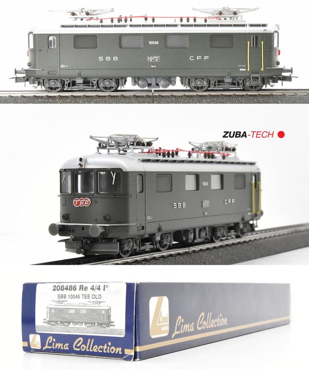 Lima 208486 E-Lok Re 4/4 I SBB TEE H0 GS Analog mit OVP (Gebraucht) in St. Gallen für CHF 83 ...