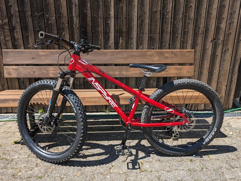 Bike 24` Inspyre Kodiak Hardtail Mountainbike Rot | Kaufen auf Ricardo