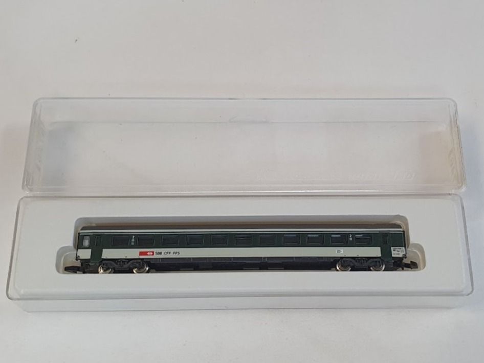 Märklin 8746 SBB Schnellzugwagen 2.Kl. EW IV Spur Z, OVP (Gebraucht) in ...