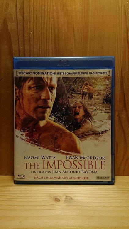 THE IMPOSSIBLE Blu-Ray mit Naomi Watts und Ewan McGregor (Gebraucht) in ...