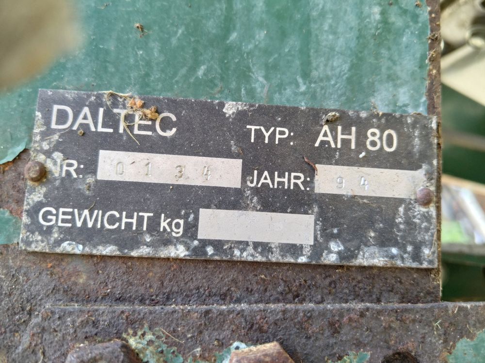 Daltec 80 Häcksler (Gebraucht) in für CHF 295 – nur Abholung auf ...