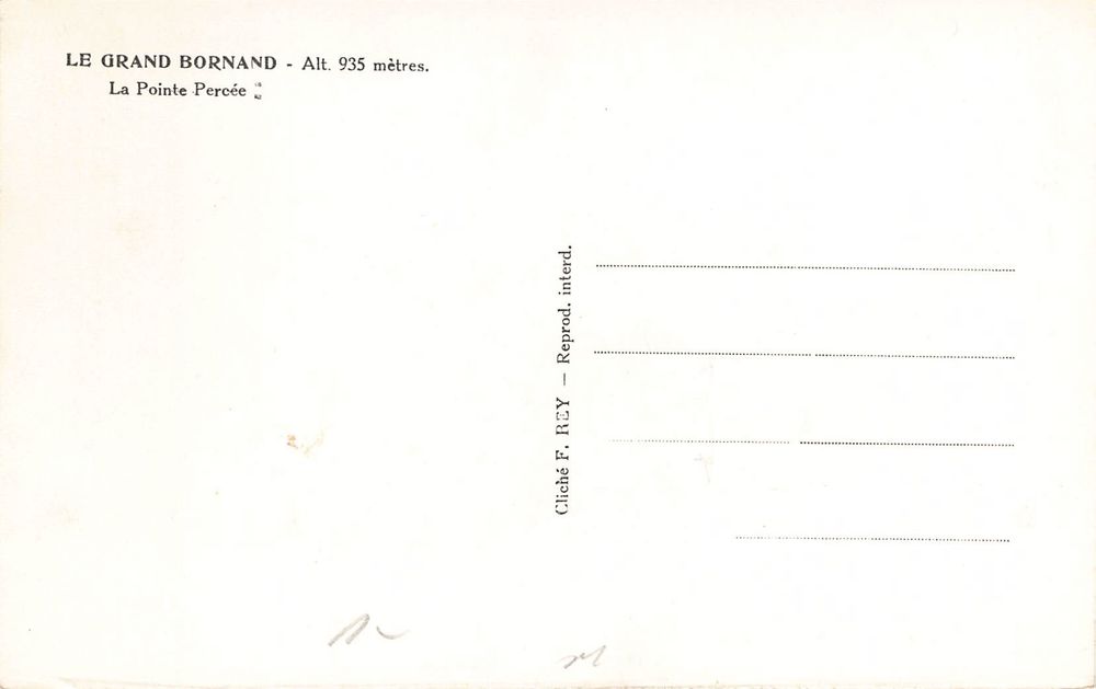 Le grand bornard la pointe percée (Gebraucht) in Biasca für CHF 4 – mit ...