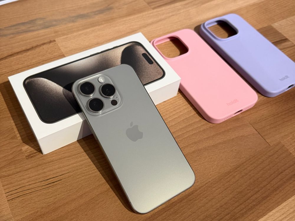 Apple iPhone 15 Pro, Natural Titanium, 128 GB (Gebraucht) in Appenzell ...