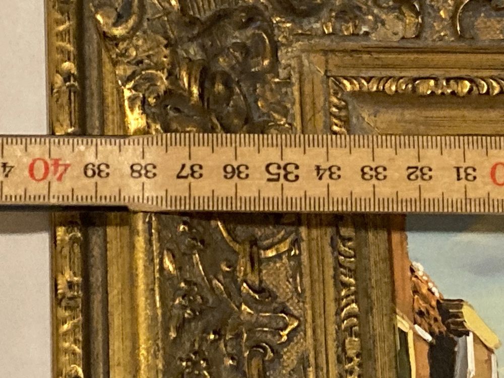 Jan van Riemsdijk Landschaftsgemälde signiert Gasse, Stadt | Kaufen auf ...