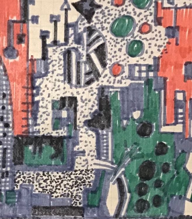 Art Brut Filzstift Zeichnung (Gebraucht) in Root für CHF 25 – mit ...