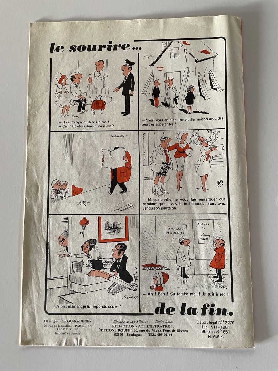 Blagues Actualités no 651 - BD vintage humour été ! (D'occasion) à ...