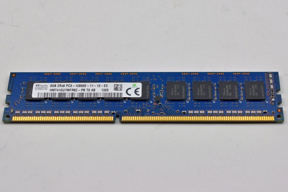 2xSK HYNIX HMT41GU7MFR8C 8GB 2Rx8 DDR3 RAM-PC3-12800E Neu | Kaufen auf Ricardo