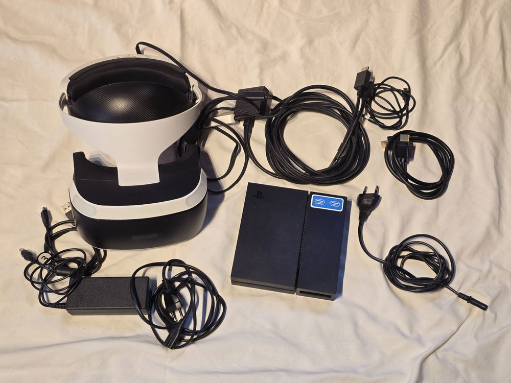 PlayStation VR version 1 avec tous les câbles (D'occasion) à versoix ...