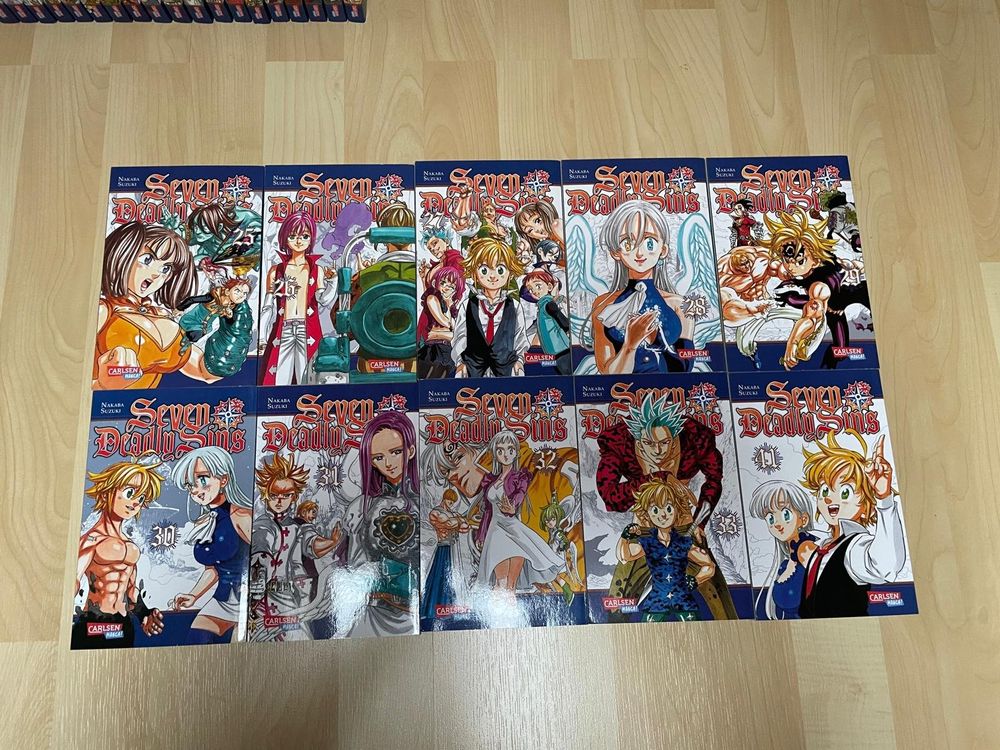 The Seven Deadly Sins Manga Set 1-33,41 Top (Gebraucht) in Gerzensee ...