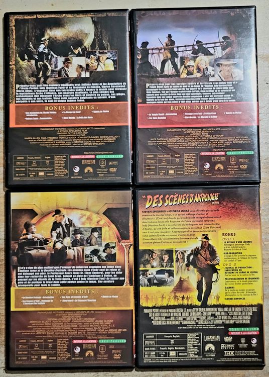 Coffret DVD Indiana Jones | Kaufen auf Ricardo