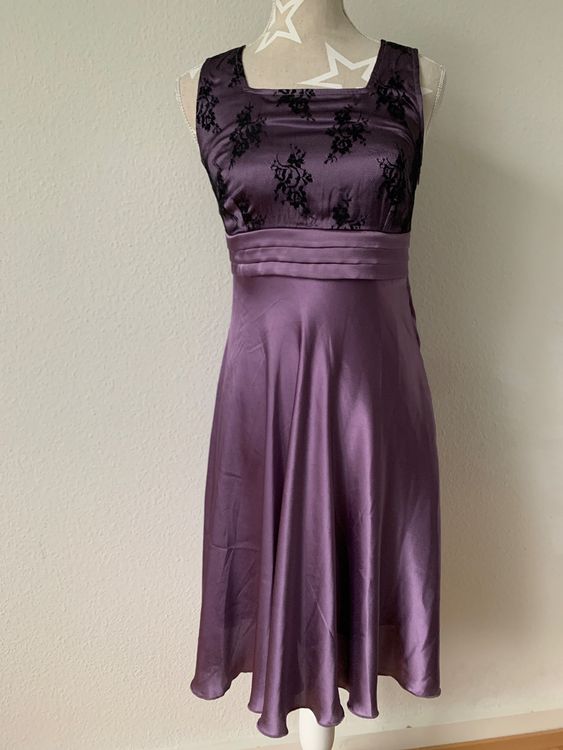 Cocktailkleid von Bonprix, Gr. 34, festliches Kleid flieder | Kaufen ...