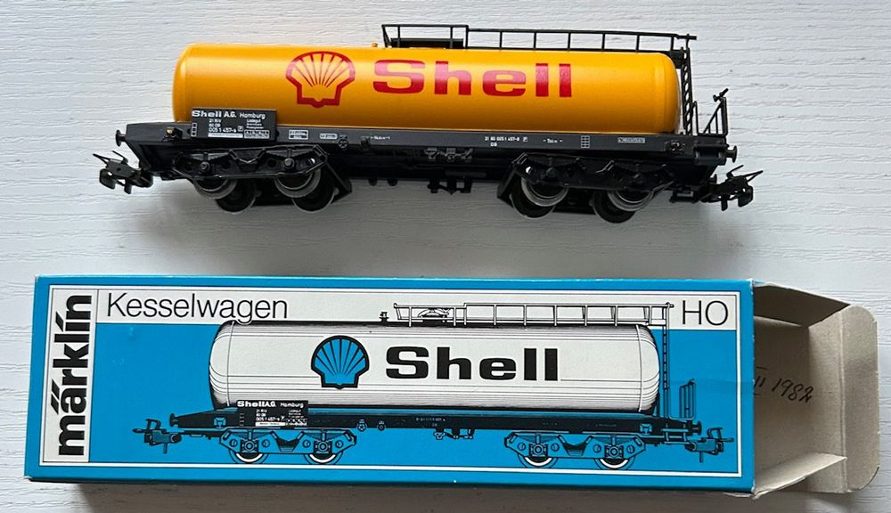 Märklin 4651 - DB-Kesselwagen Shell | Kaufen auf Ricardo