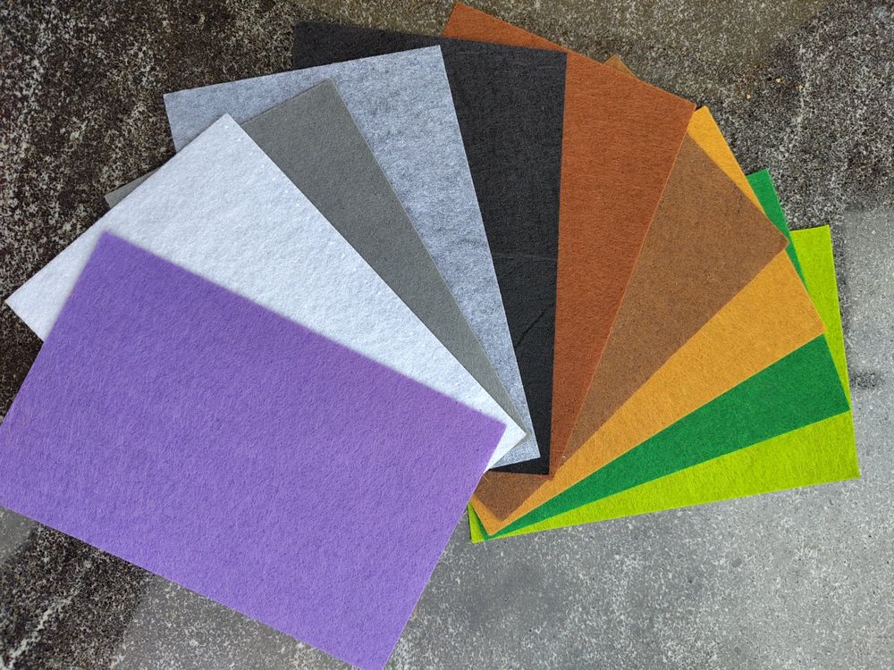 10 Stk Filz 10x15cm, Set 3 Neu dunkel (Neu und originalverpackt) in ...