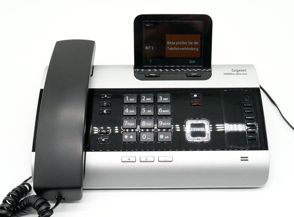 Gigaset DX800 A all in one Telefon ISDN VoIP, DECT, SIP (Gebraucht) in ...