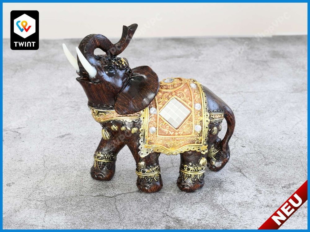 Statue Skulptur Elefant - Feng Shui - Deko | Kaufen auf Ricardo