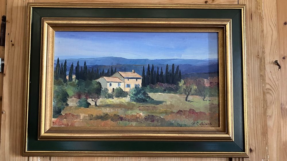 Peinture R. Colliard Gemälde Paysage signé signiert (D'occasion) à St ...