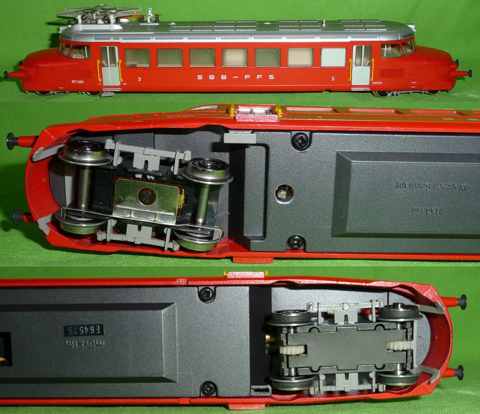 SBB Roter Pfeil Märklin HAMO 3125 für Gleichstrom analog 575 (Gebraucht ...