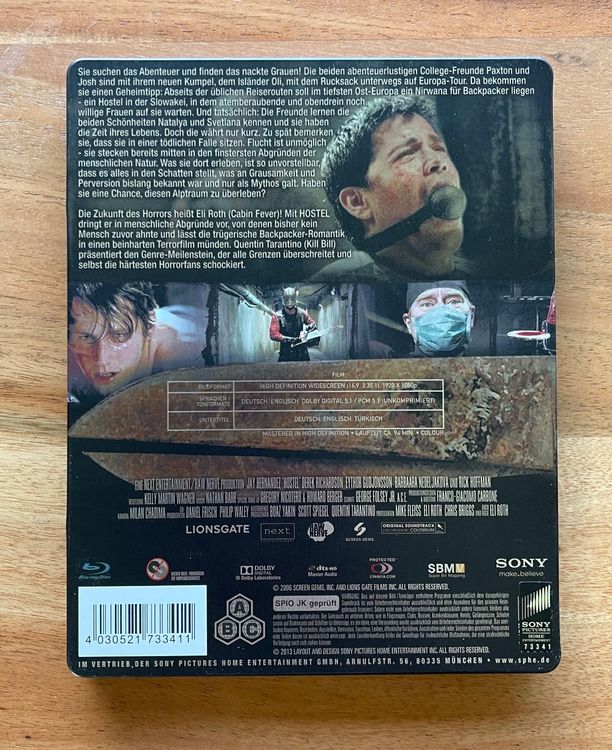 Hostel Extended UNCUT Bluray Steelbook (Gebraucht) in Chur für CHF 25 – mit Lieferung auf ...