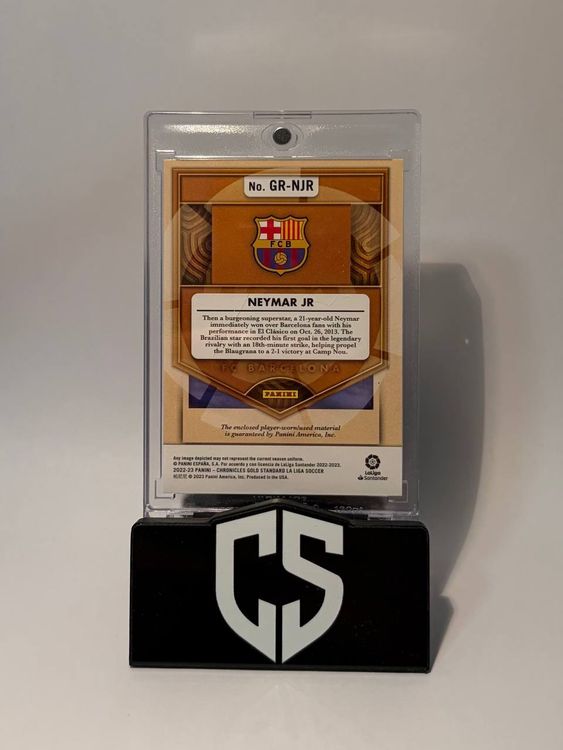 2022 Gold Standard Neymar Jr Gold Rush Patch /25 Player-Worn (Gebraucht ...