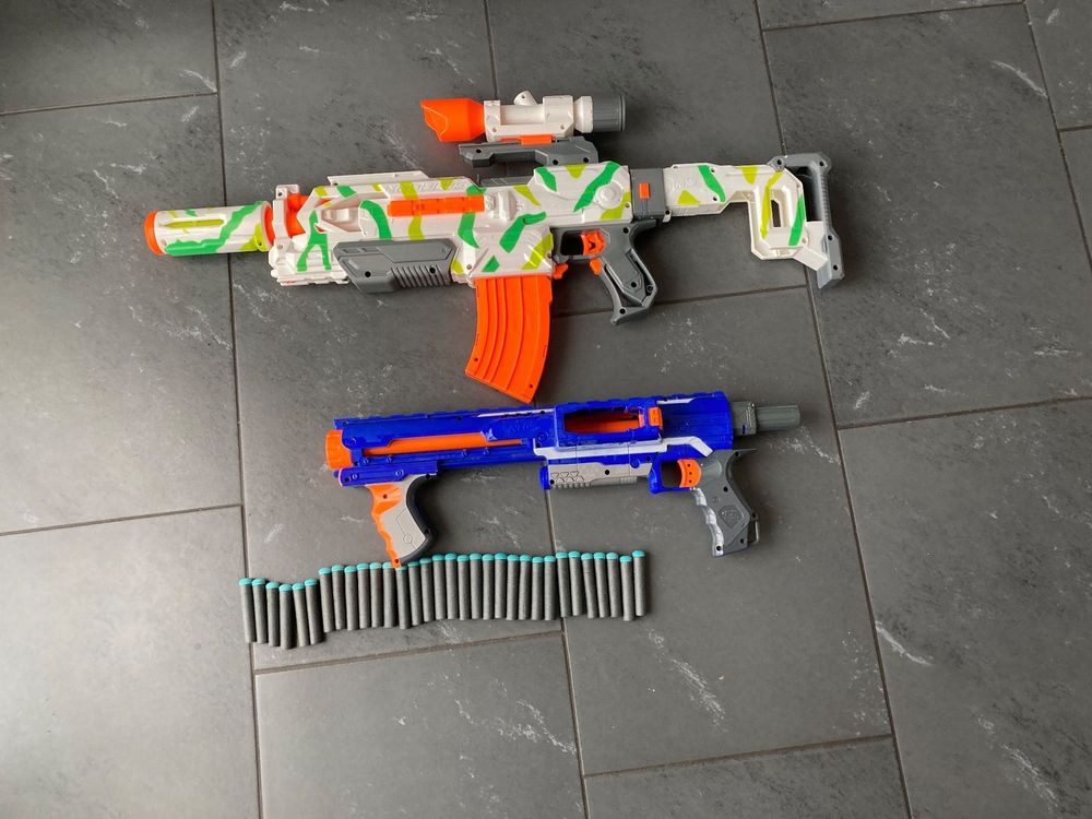 Nerf Modulus & Ramppage mit Schüssen (Gebraucht) in Schlatt ZH für CHF ...