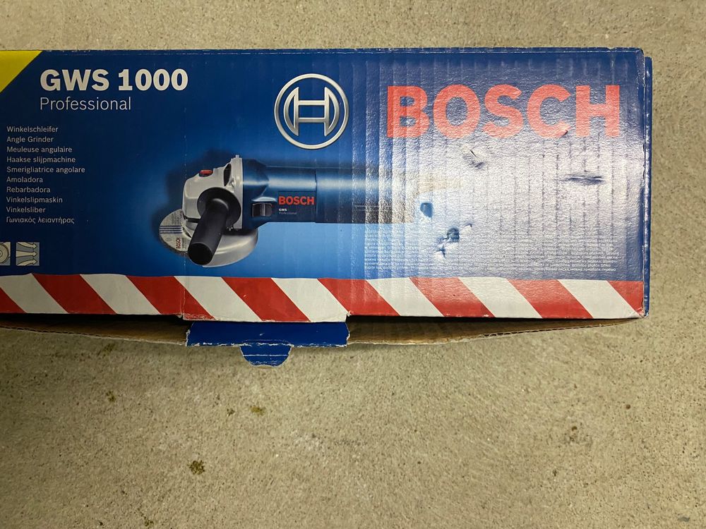 Bosch Winkelschleifer GWS 1000 (Neu und originalverpackt) in Dielsdorf ...
