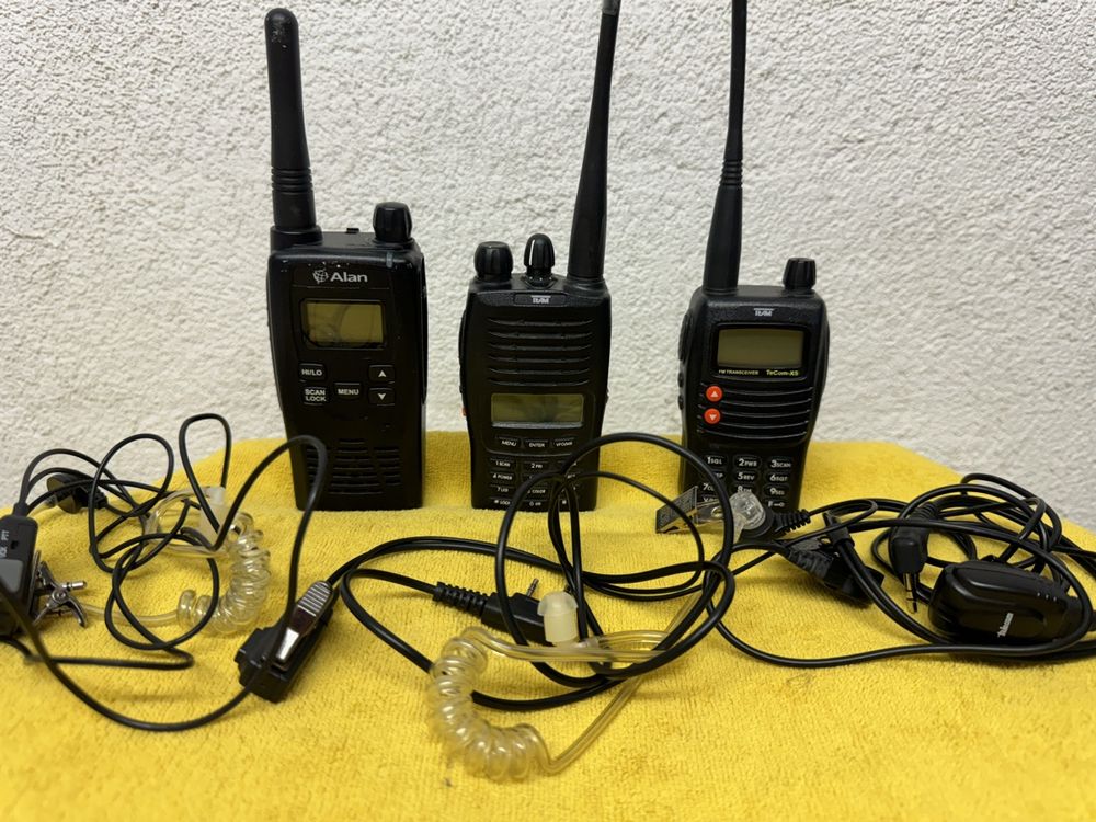 Funkgeräte 16 Stk. Mit vielem Zubehör Alan (Albrecht) & Team (Defekt ...