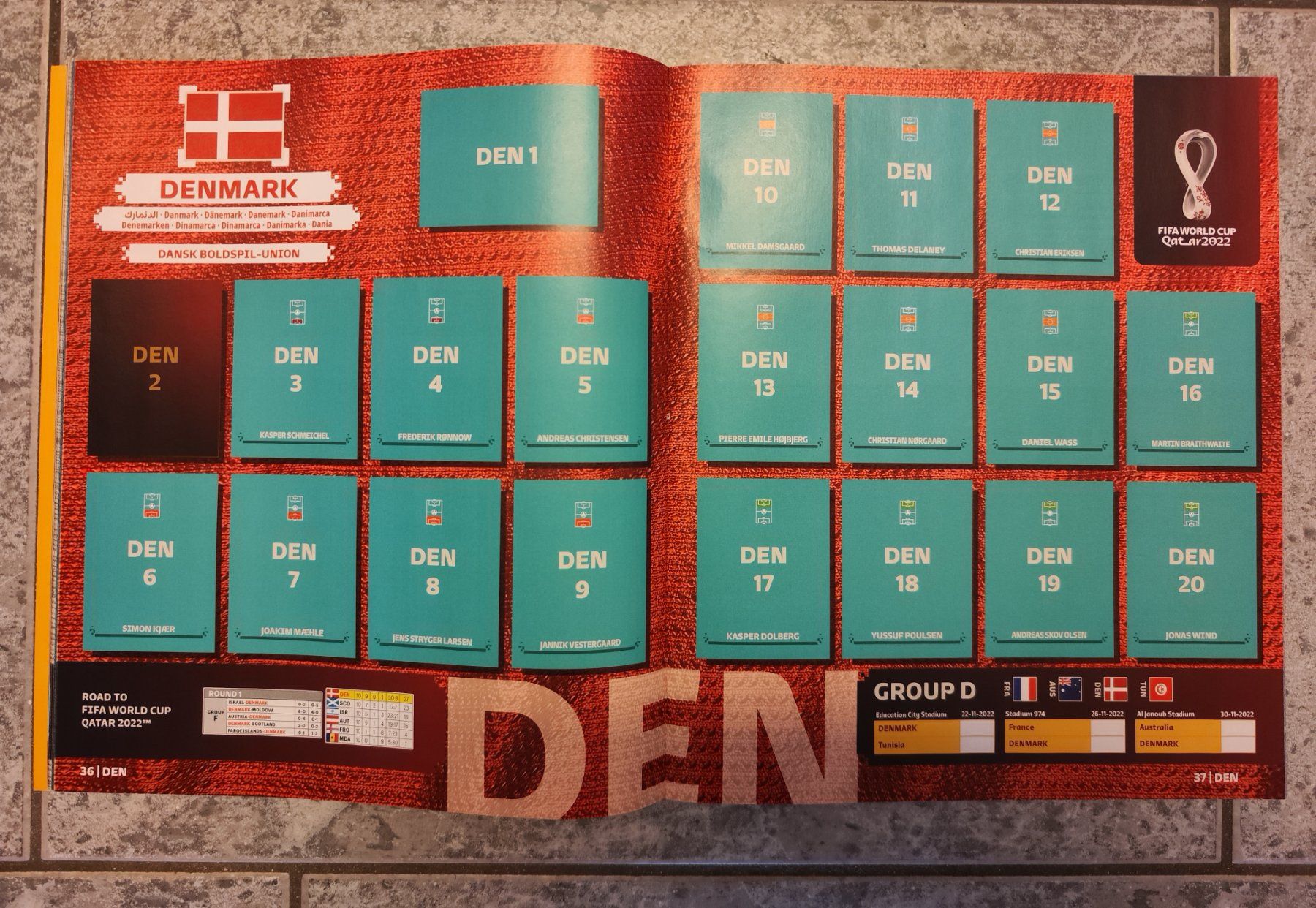 Leeres Sticker Album Fifa World Cup Qatar 2022 / Panini (Neuf (Voir ...