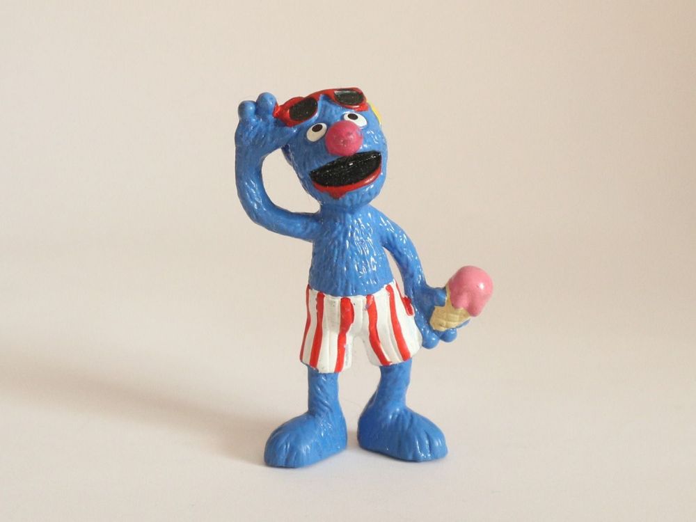 Grobi Figur mit Glace Sesamstrasse (Neu (gemäss Beschreibung)) in ...