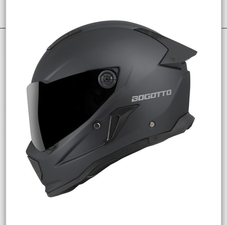Bogotto Rapto Motorradhelm (Fabrikneu) (Neu und originalverpackt) in ...