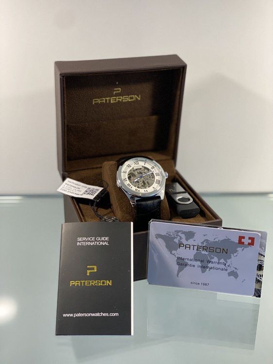 PATERSON AUTOMATIC WATCH LE COD.37HR | Acheter sur Ricardo PATERSON AUTOMATIC WATCH LE COD.37HR | Acheter sur Ricardo