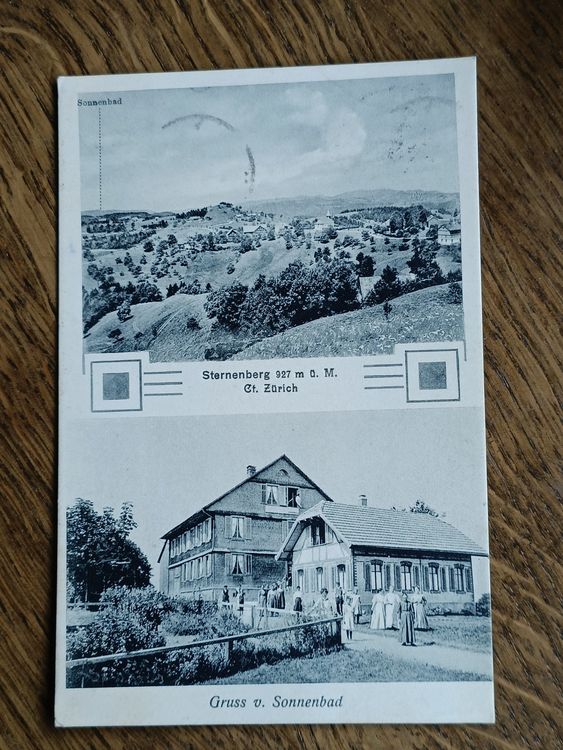 Alte PK / Sternenberg - Gruss vom Sonnenbad / gelaufen 1912 | Kaufen auf Ricardo