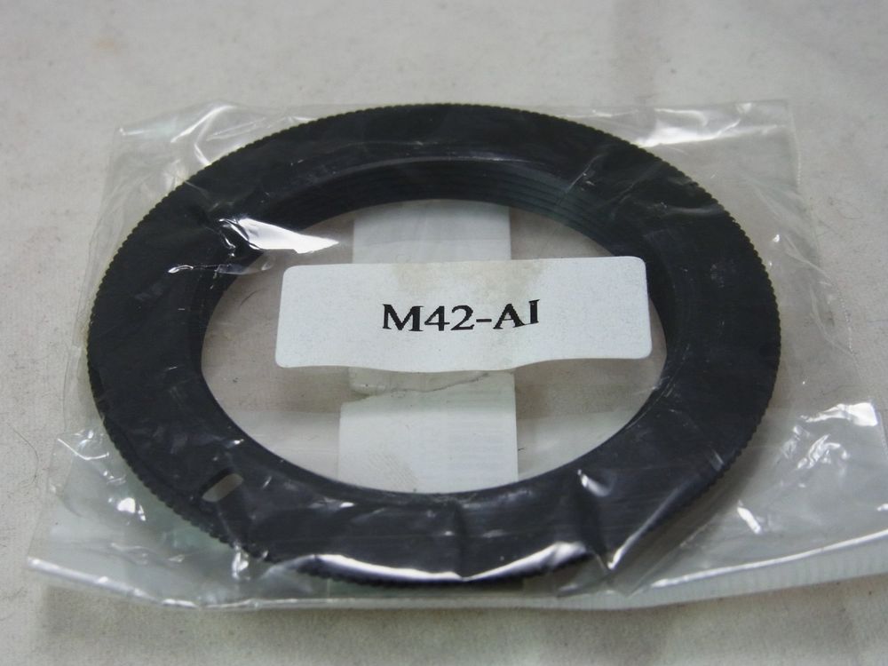 Adapter M42 - Nikon Ai NEU | Kaufen auf Ricardo
