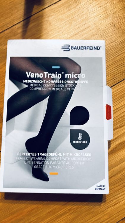 Bas de contention/ cuise venoTrain micro S neuf noir (Gebraucht) in ...