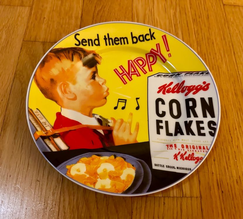 Vintage Teller Kellogs Cornflakes | Kaufen auf Ricardo