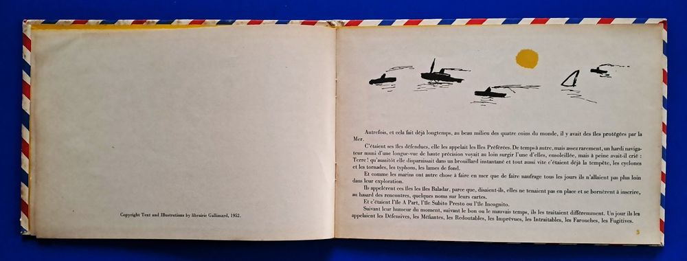 JACQUES PRÉVERT / ANDRÉ FRANçOIS: Lettre des Iles BALADAR EA (Gebraucht ...