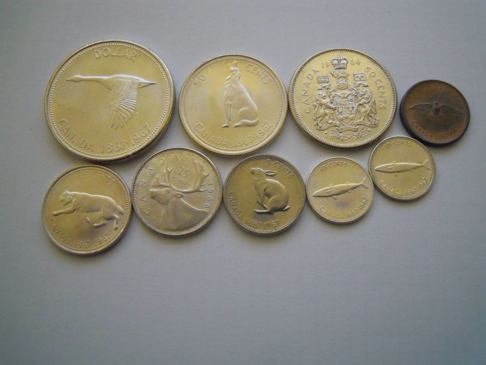 Lot Canada1964- 1967 silber sehr schön (Gebraucht) in Kriegstetten für CHF 29 – mit Lieferung ...