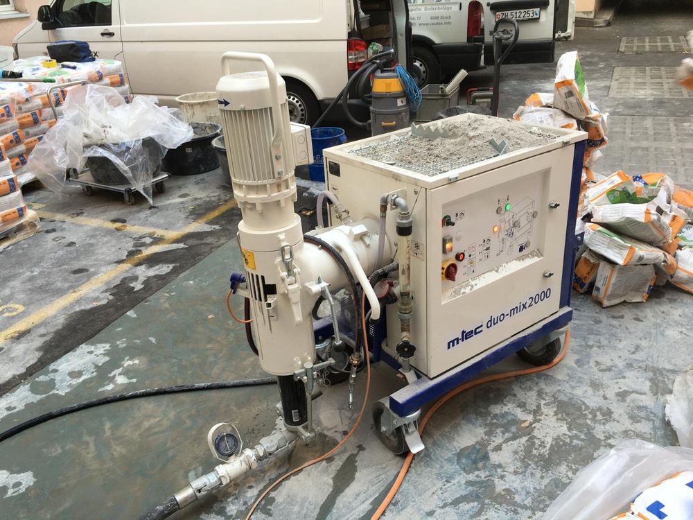 m-tec duo-mix 2000 Mischpumpe und Putzmaschine (Gebraucht) in Zürich ...