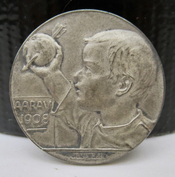 Med. Aargauisches Kantonal Schützenfest 1908 Hans Frei AR (Gebraucht ...