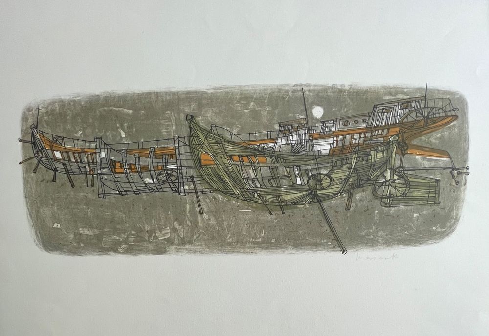 Lithographie von Marko Richterich (1929-1979 Signiert | Kaufen auf Ricardo