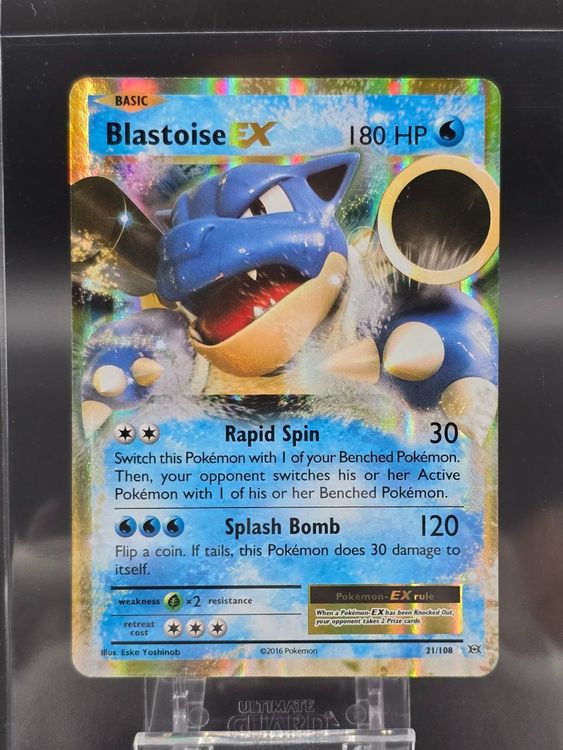 Blastoise EX #21 XY Evolutions NM / 🇬🇧 (D'occasion) à COINTRIN pour CHF ...