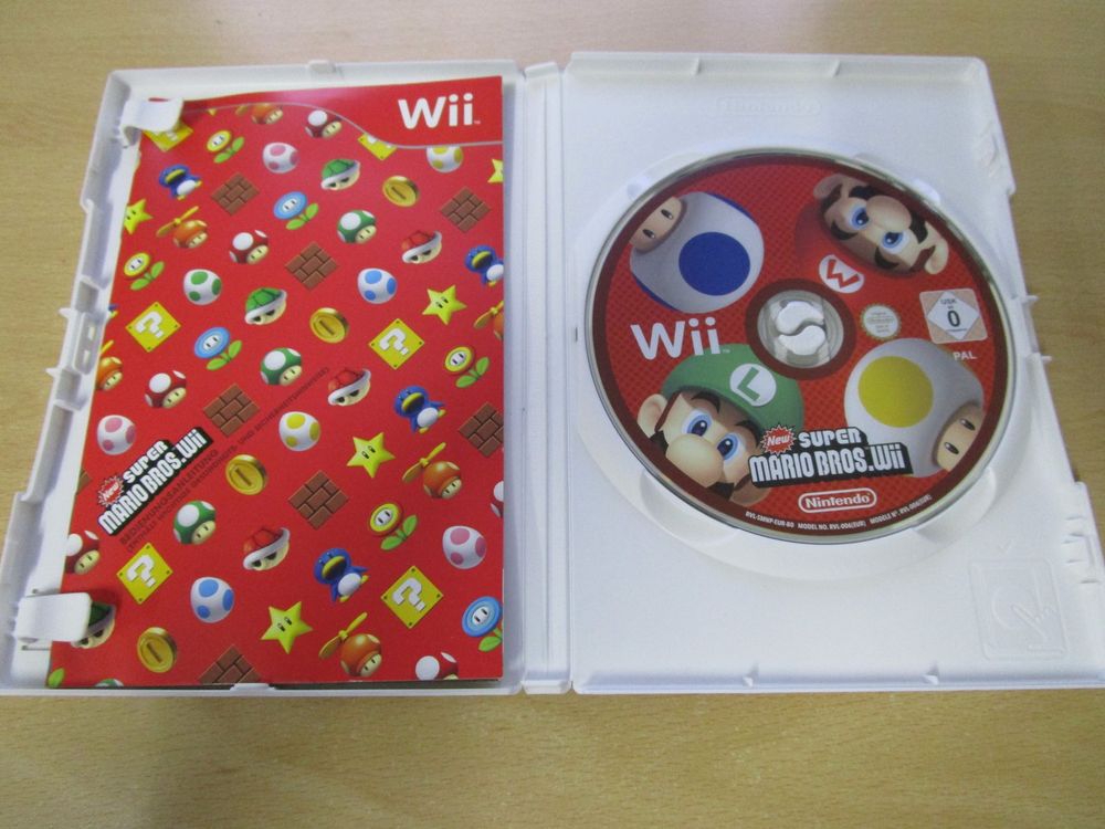 New Super Mario Bros Wii - Nintendo Wii (Gebraucht) in Goldau für CHF ...