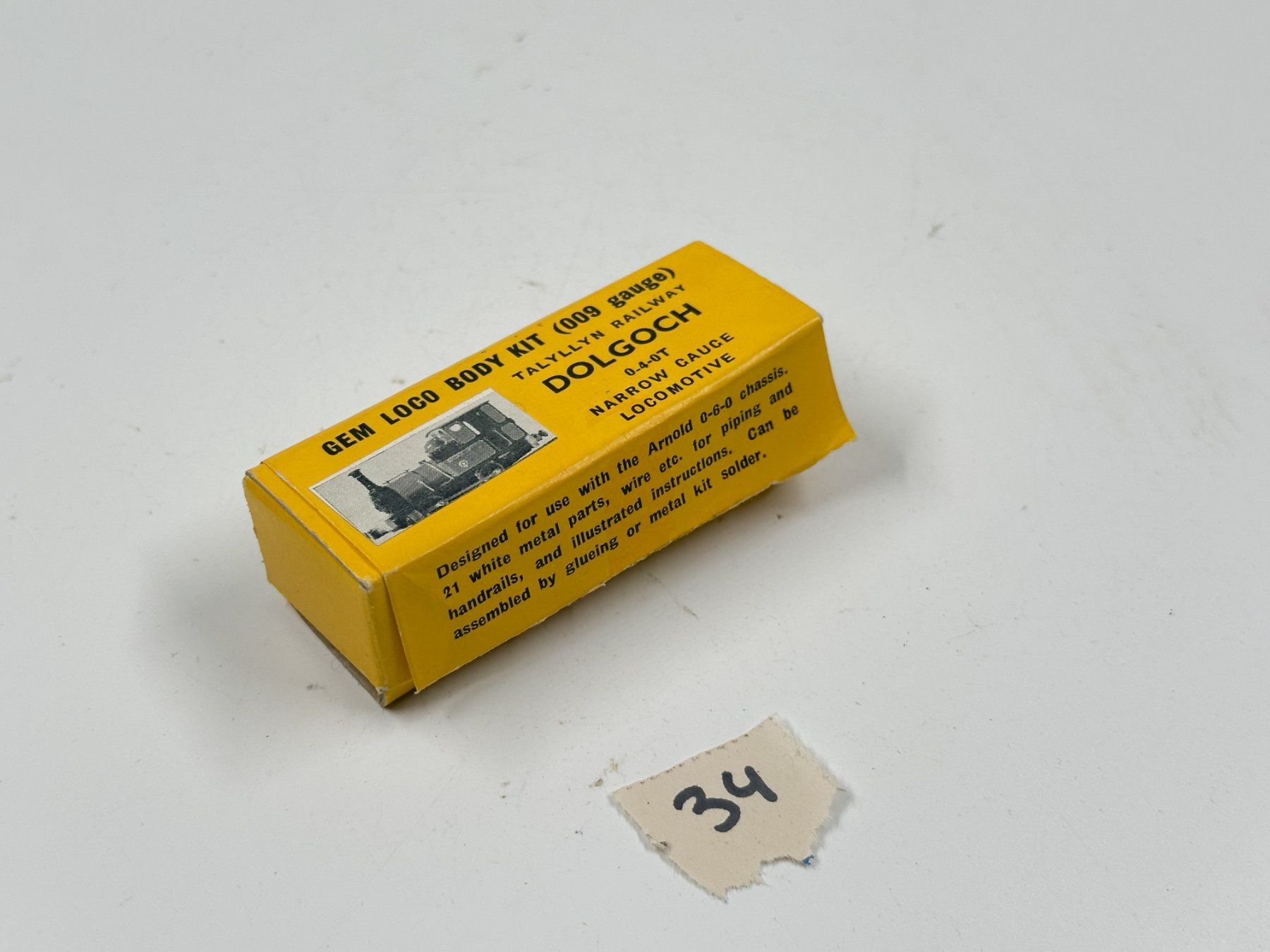 GEM Loco Body Kit: Tallylyn Railway Dolgoch 0.4-0T! (Gebraucht) in ...